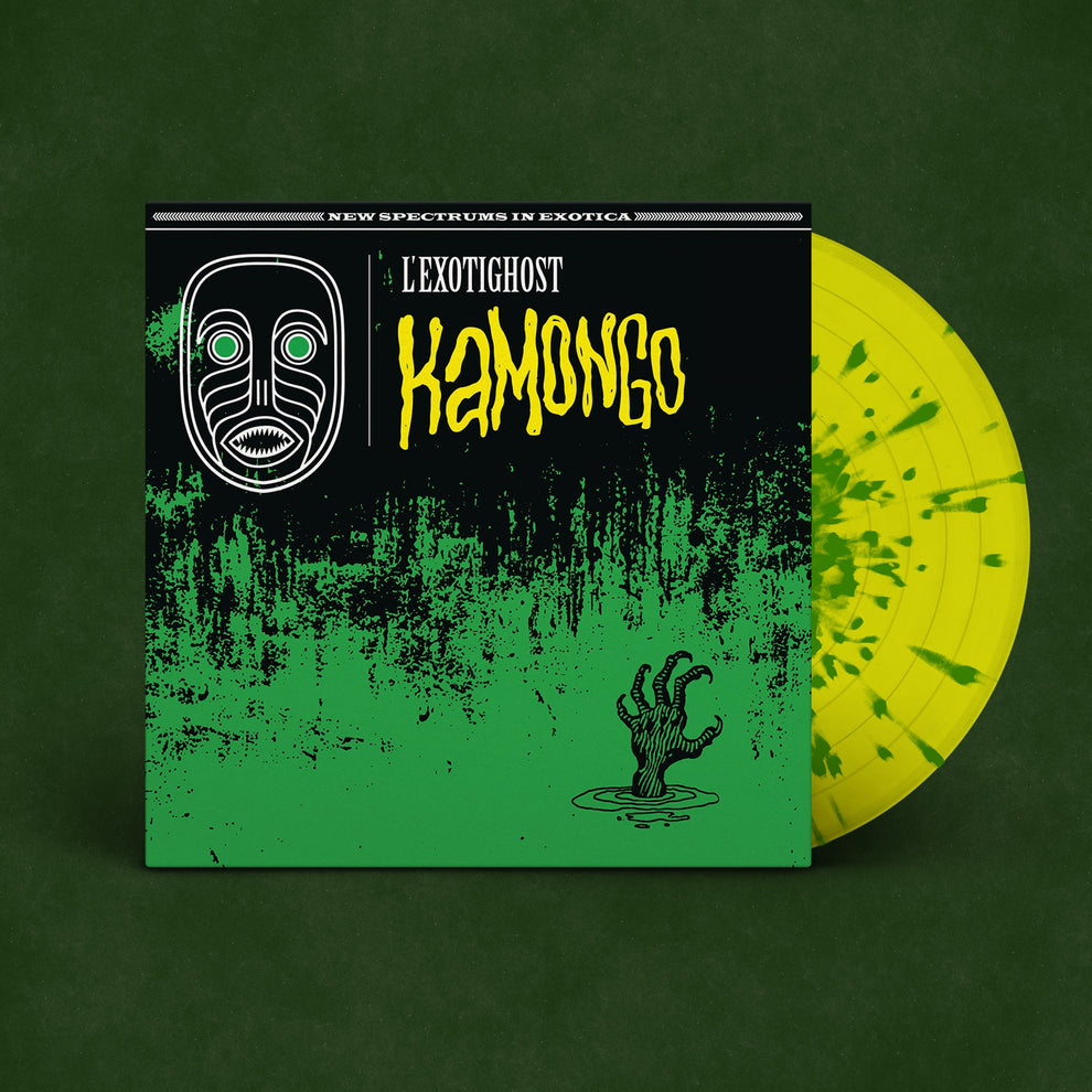 L'Exotighost ”Kamongo" LP [Hi-Tide Exclusive, Yellow/Green Splatter ...